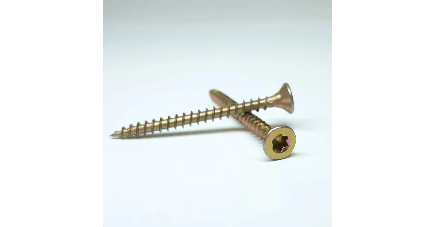 Süllyesztett fejű, TORX faforgácslap csavar, Sárgahorganyzott, 5x60 ...